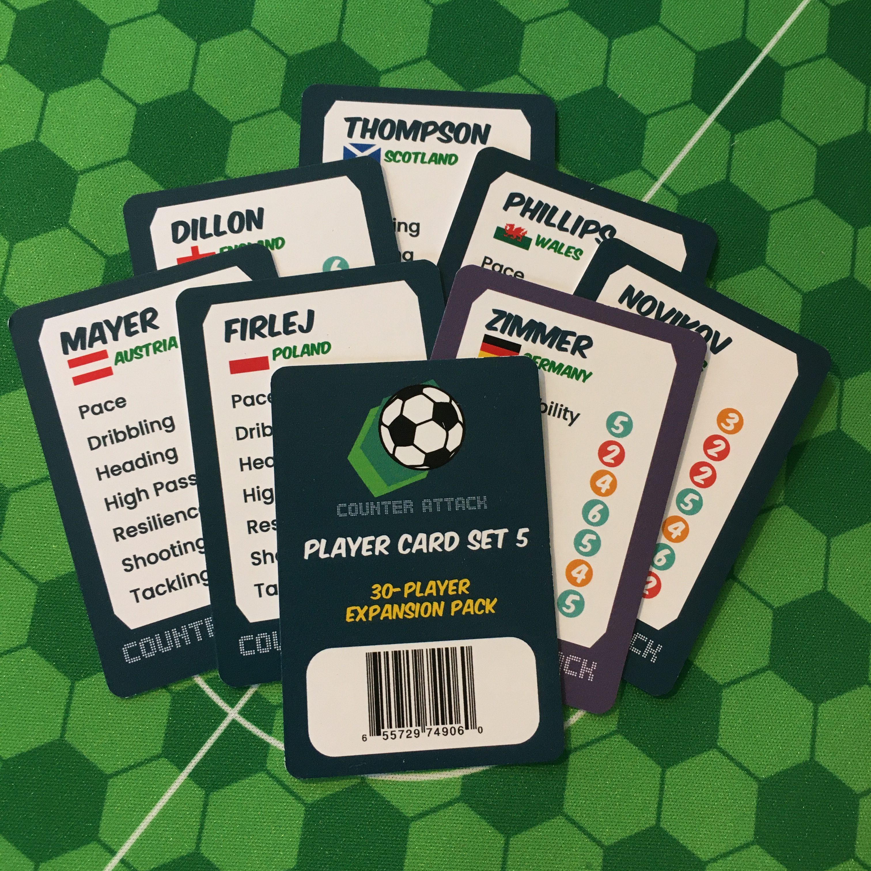 Player cards set #5 - Counter Attack